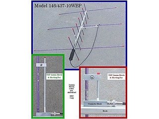 ARROW ANTENNA 146/437-10WBP Antenna V-U-SHF Beam Dual Band, 146/43710WBP