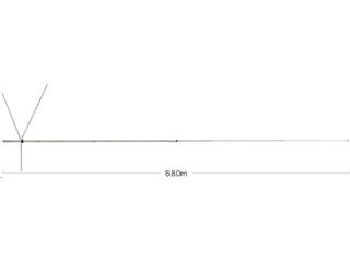DIAMOND, CP62, Antenna V-U-SHF Vertical 6 Meters, CP62